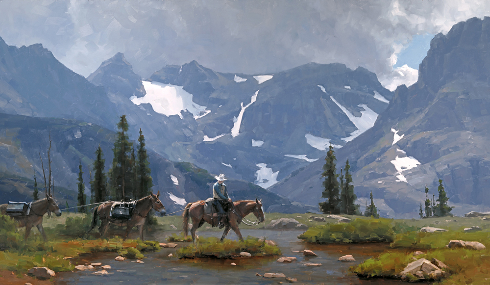 The Artwork of Fort Collins, Colorado Painter Dave Santillanes | Landscape & Portrait Paintings ...